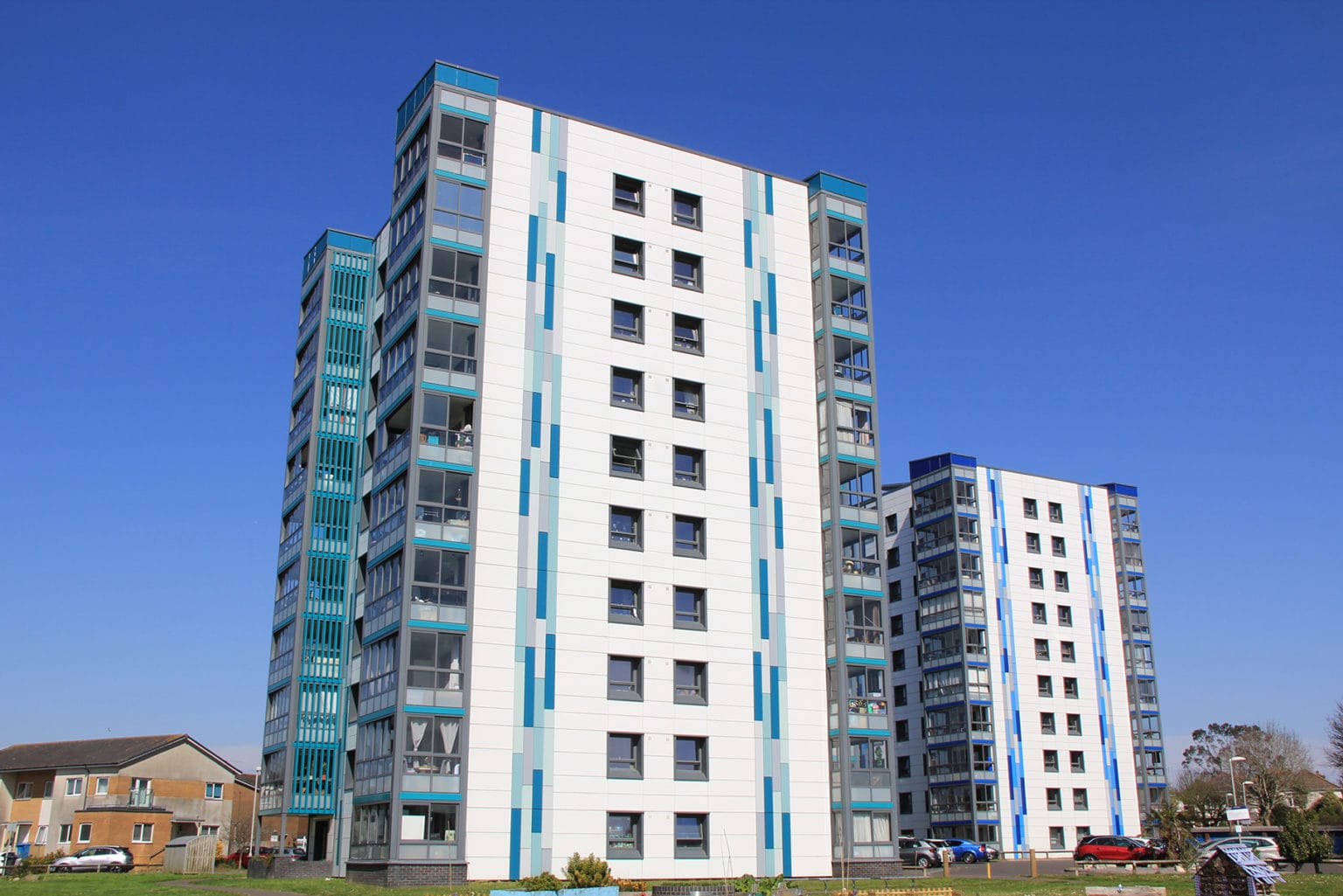 Sterte Court, Poole - reclad | Valcan Cladding Projects